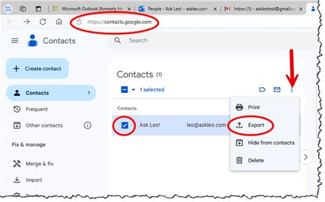 How Do I Move My Address Book From One Provider To Another Ask Leo