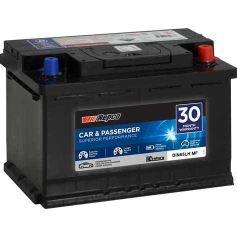 Repco By Century Car Battery Din65lh Mf Superior Performance Repco Repco Australia