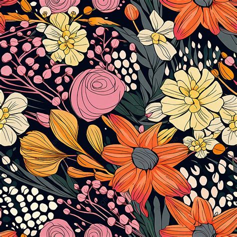 꽃 꽃 독특한 꽃 꽃무늬 꽃무늬 디자인 배경 일러스트 및 사진 무료 다운로드 Pngtree
