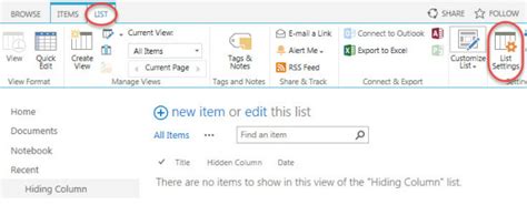 Sharepoint Hide Columns On List Or Library Sharepoint And Nintex Ootb