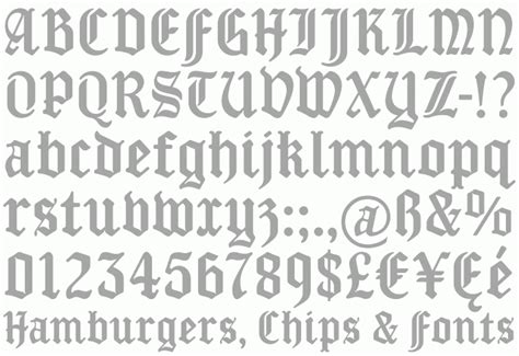 New Old English K Type