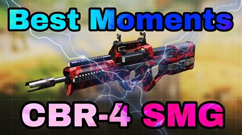 Best Moments With Cbr 4 Smg In Cod Mobile With These