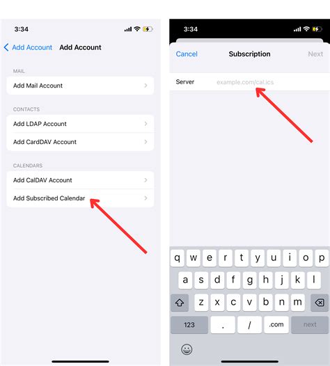 Subscribe To An Ics Calendar On IOS How To Gingr