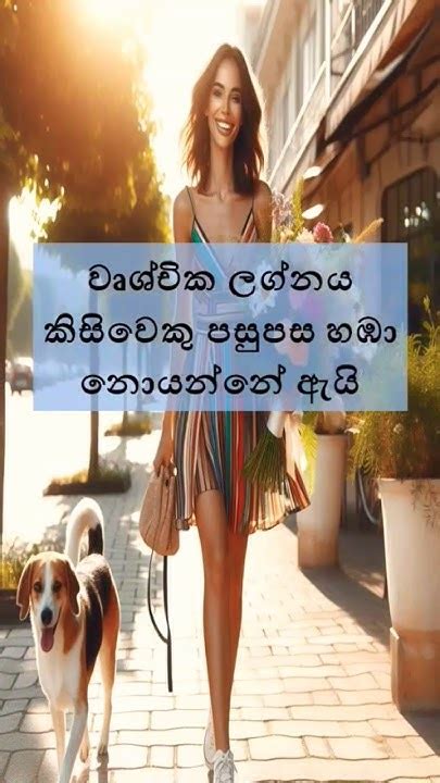 වෘශ්චික ලග්නේ අය කිසිවෙකු පසුපස හඹා නොයන්නේ ඇයි Astrologysinhala Horoscopesinhala Palapala