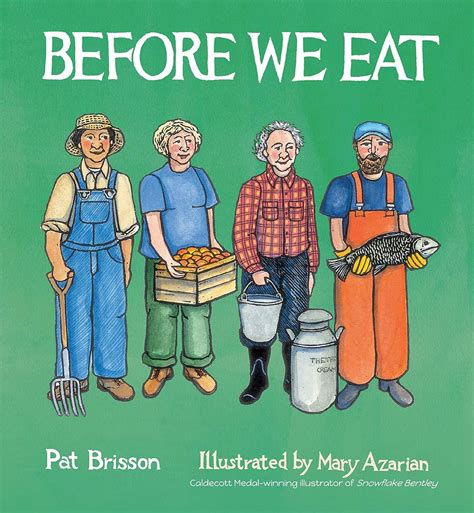 Before We Eat Brisson Pat Azarian Mary 9780884488330 Books