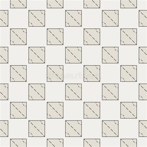 Square Figure Colored Seamless Pattern Geometry Science Vector