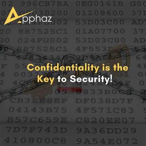 In Cybersecurity Confidentiality Isnt Just A Feature—its The Foundation Apphaz Security