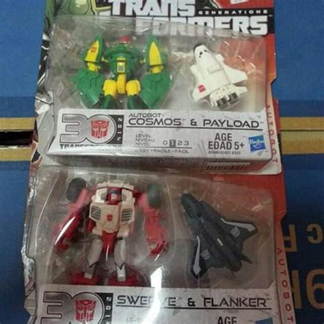 Hasbro Transformers Legends Autobots Cosmos Payload And Swerve Flanker Minibots Hobbies And Toys