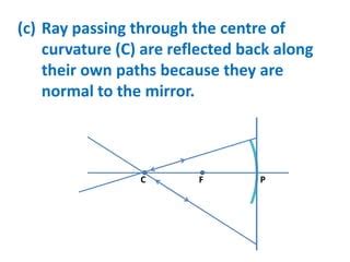 Ray Diagram In Concave Mirrors PPTX