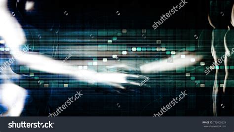 Man Machine Integration Design Analytics System Stock Illustration Shutterstock