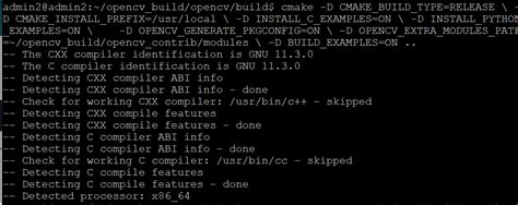cách cài đặt opencv trên ubuntu22 04 hotline 0972710812