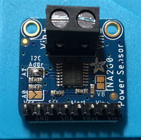 Measure Current Voltage And Power With The Adafruit Ina260 André Jacobs