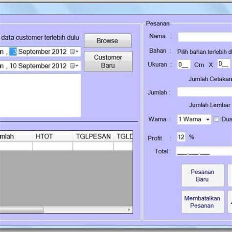 Pdf Pengembangan Sistem Penerimaan Order Menggunakan Metode Iterasi
