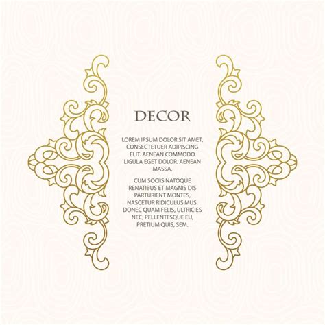 Premium Vector Vector Decorative Frame