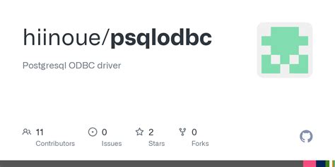 Github Hiinouepsqlodbc Postgresql Odbc Driver