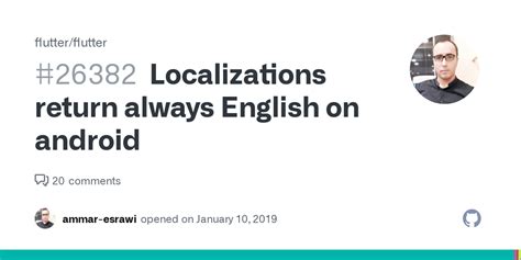 Localizations Return Always English On Android Issue Flutter Flutter GitHub