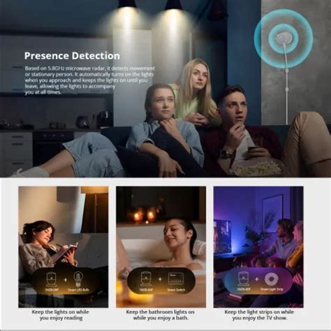 Zigbee 3 0 Human Presence Sensor Radar Technology Sonoff
