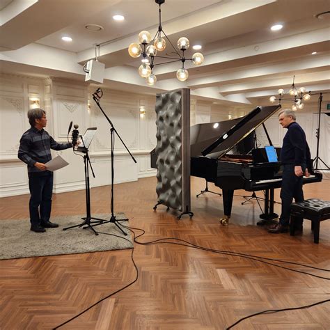 바리톤 정록기 피아니스트 Markus Hadulla 의 말러가곡 녹음 Audioguy 오디오가이