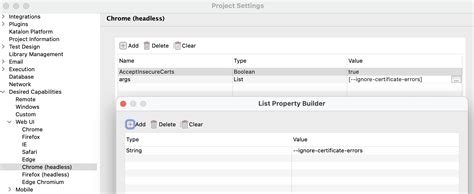 Configure Headless Browser Environment For Test Cases Katalon Docs