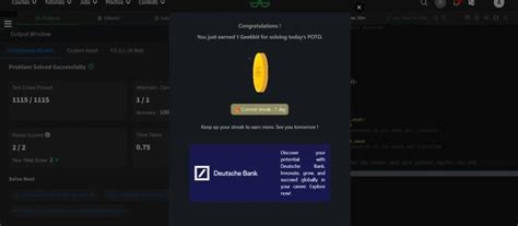 Abishek Kumar Ts On Linkedin Geekstreak2024 Deutschebank