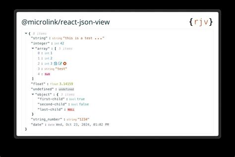 Best React Based JSON Viewer To Help View Edit JSON Data Update ReactScript