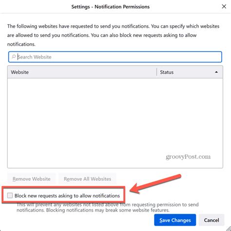 How To Add And Remove Permissions In Firefox