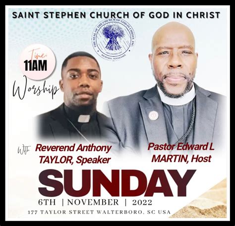 Chief Adjutant Scj Cogic Posted On Linkedin