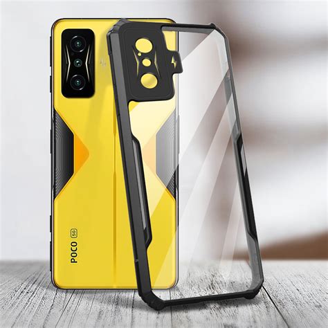 Phone Casing For Poco F F F Pro F Ultra F F Gt F Case Black Anti Drop Acrylic Phone Full