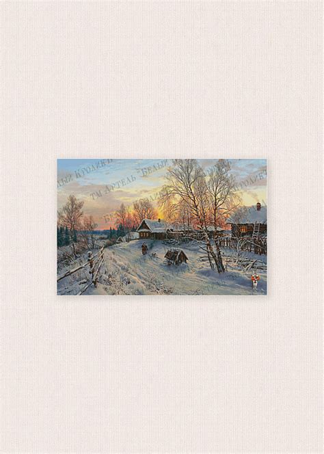 Артель "Белый Кролик" - 188-23-500 Зимние сумерки - купить по выгодной цене