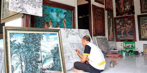 Foto Seni Lukis Pengertian Teknik Dan Alat
