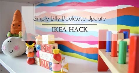 Simple Billy Bookcase Update Make Do And Diy