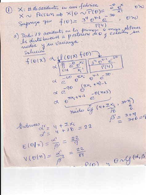 Ejercicio 1 Bayesiano Pdf