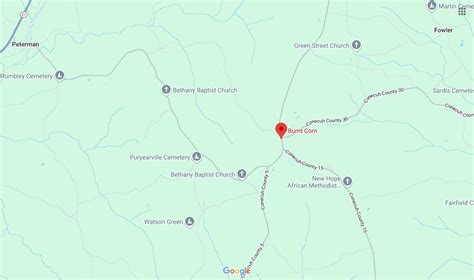 Where Is Burnt Corn Alabama Local Map