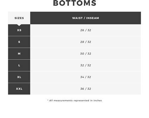 Hollister Jean Shorts Size Chart