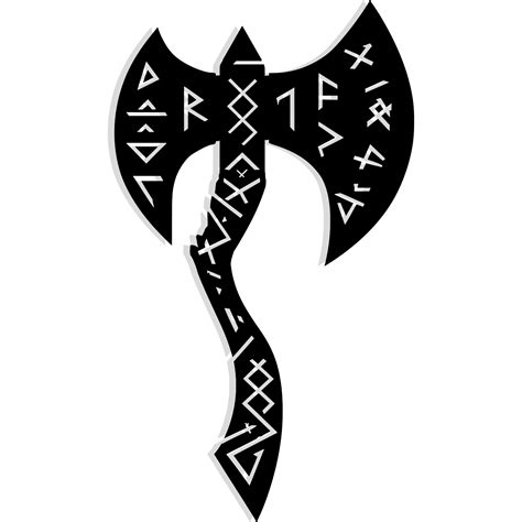 Viking Battle Axes Tattoo