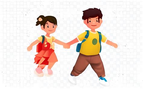 哥哥妹妹图片，男孩与小女孩图片zzxxo