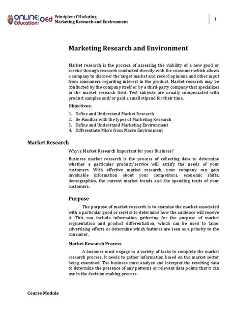 Principles Of Marketing Module 7 Pdf Marketing Business