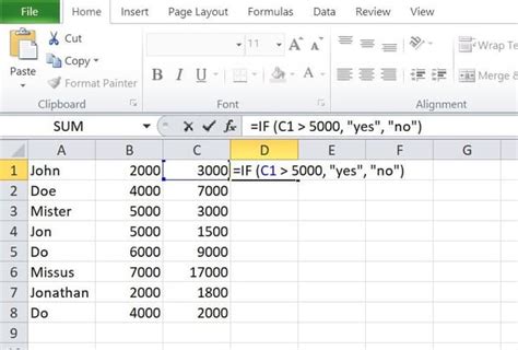 How To Use IF THEN Statements In Excel