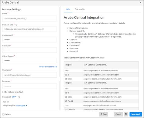 Set Up Device Security And Xsoar For Aruba Central Integration