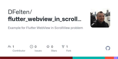 github dfelten flutter webview in scrollview example for flutter webview in scrollview problem