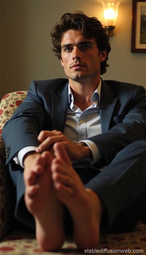 Henry Cavill S Dirty Feet Close Up Stable Diffusion Online