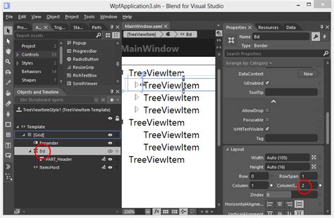 Wpf Treeview Styled Like The Mac Nsoutlineview Stack Overflow