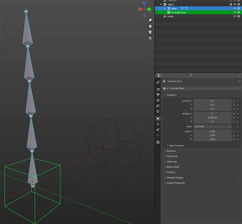 Geometry Nodes Bone Controller Blender Stack Exchange