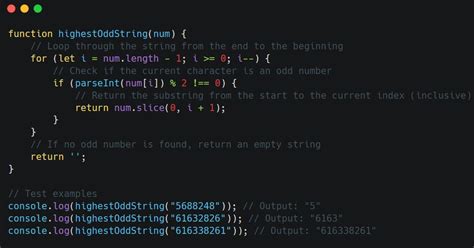 How To Find Odd Numbered Substring String Wasif Mahmood Posted On The