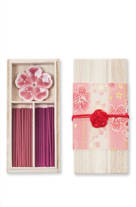 Cherry Blossom Japanese Incense Set Tokyo Gallery