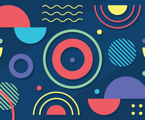 Abstract Flat Geometric Background Vector Art And Graphics
