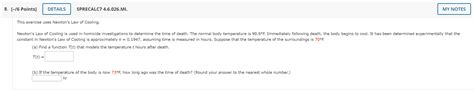 solved a find a function t t that models the temperature