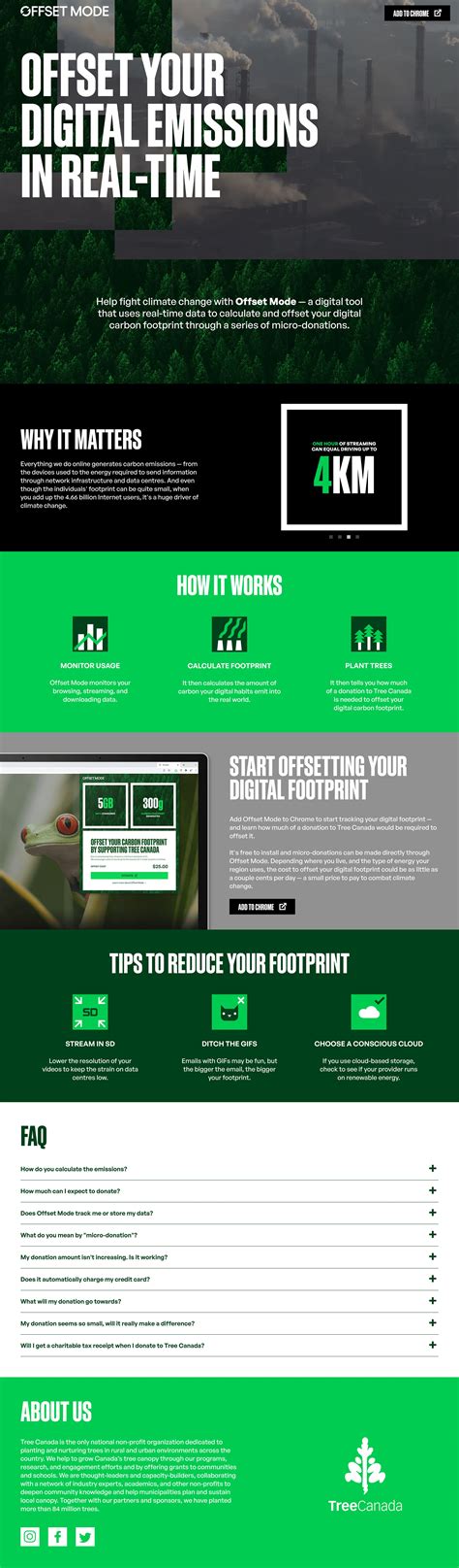 Offset Mode One Page Website Award