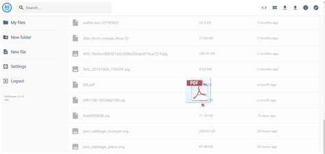 drag and drop does not work in firefox · issue 746 · filebrowser