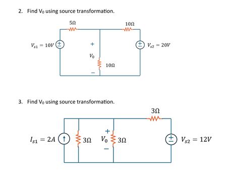 Find V0 ﻿using Source Transformation3find 1